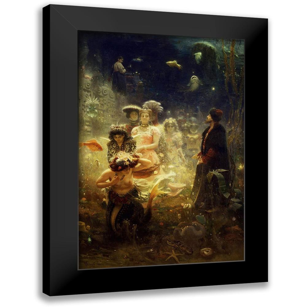 Repin, Ilya 13x18 Black Modern Framed Museum Art Print Titled - Sadko ...