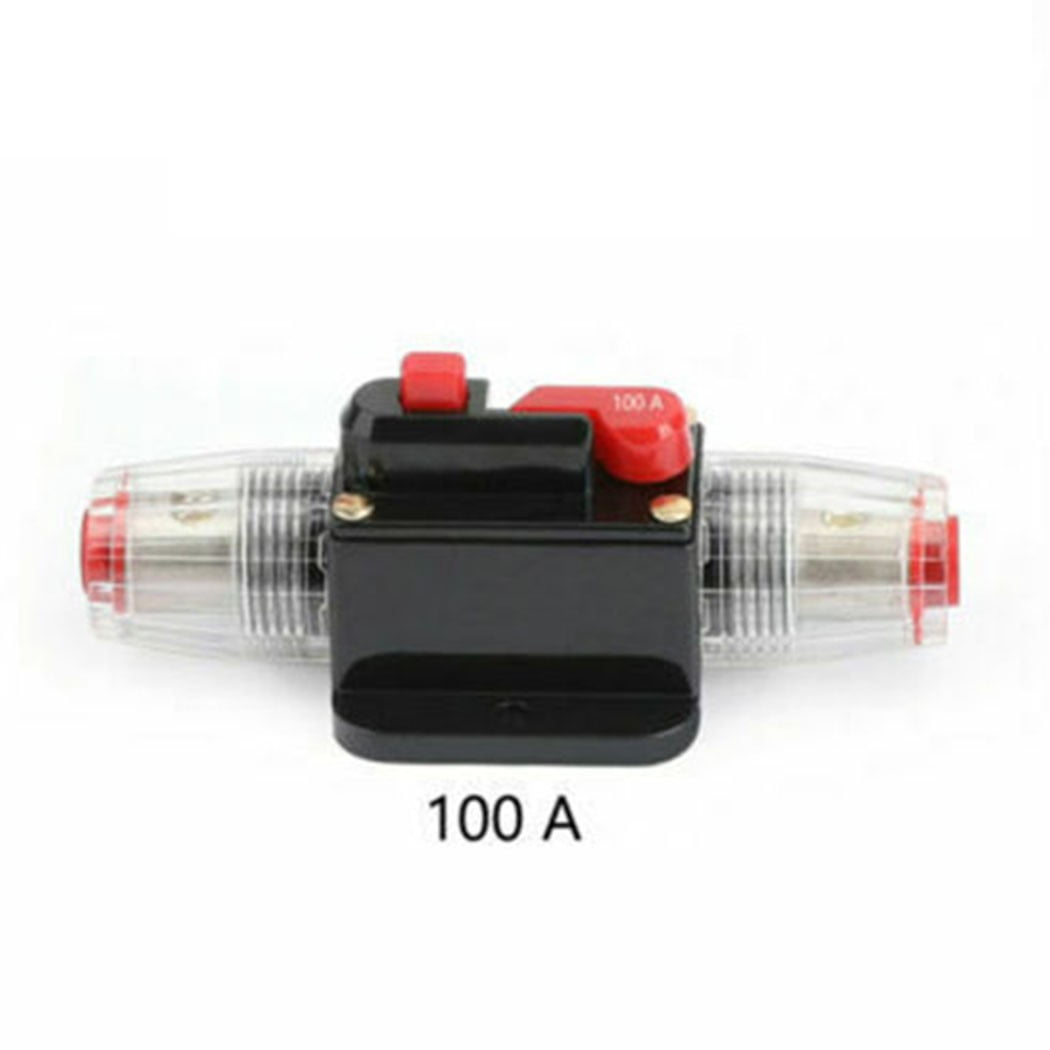 Replace Breaker Inline 30A-150A Circuit Stereo AMP Fuse For Car Audio ...