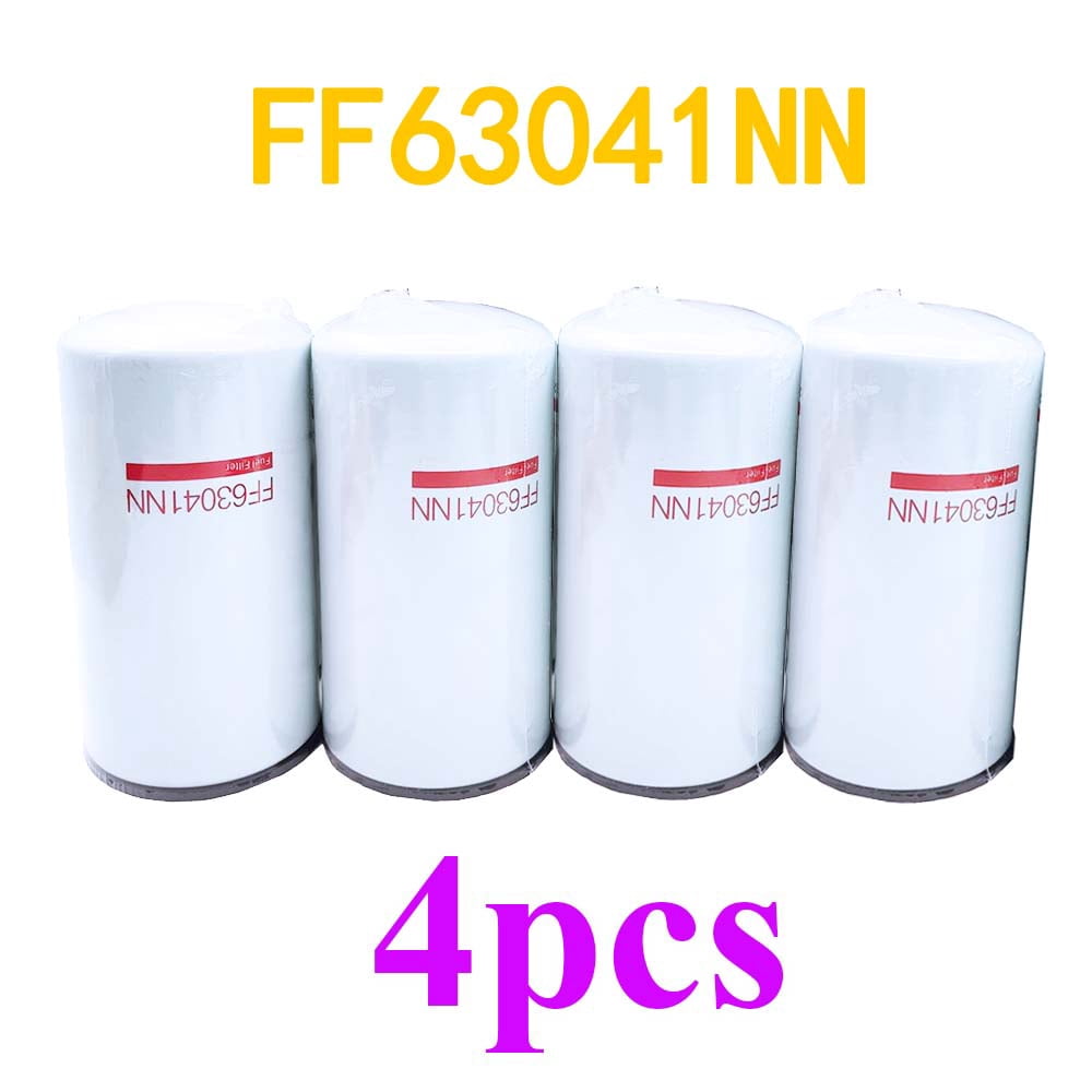 Replace Fuel Filter FF63041NN Fits For Cummins 5526400 4PC - Walmart.com
