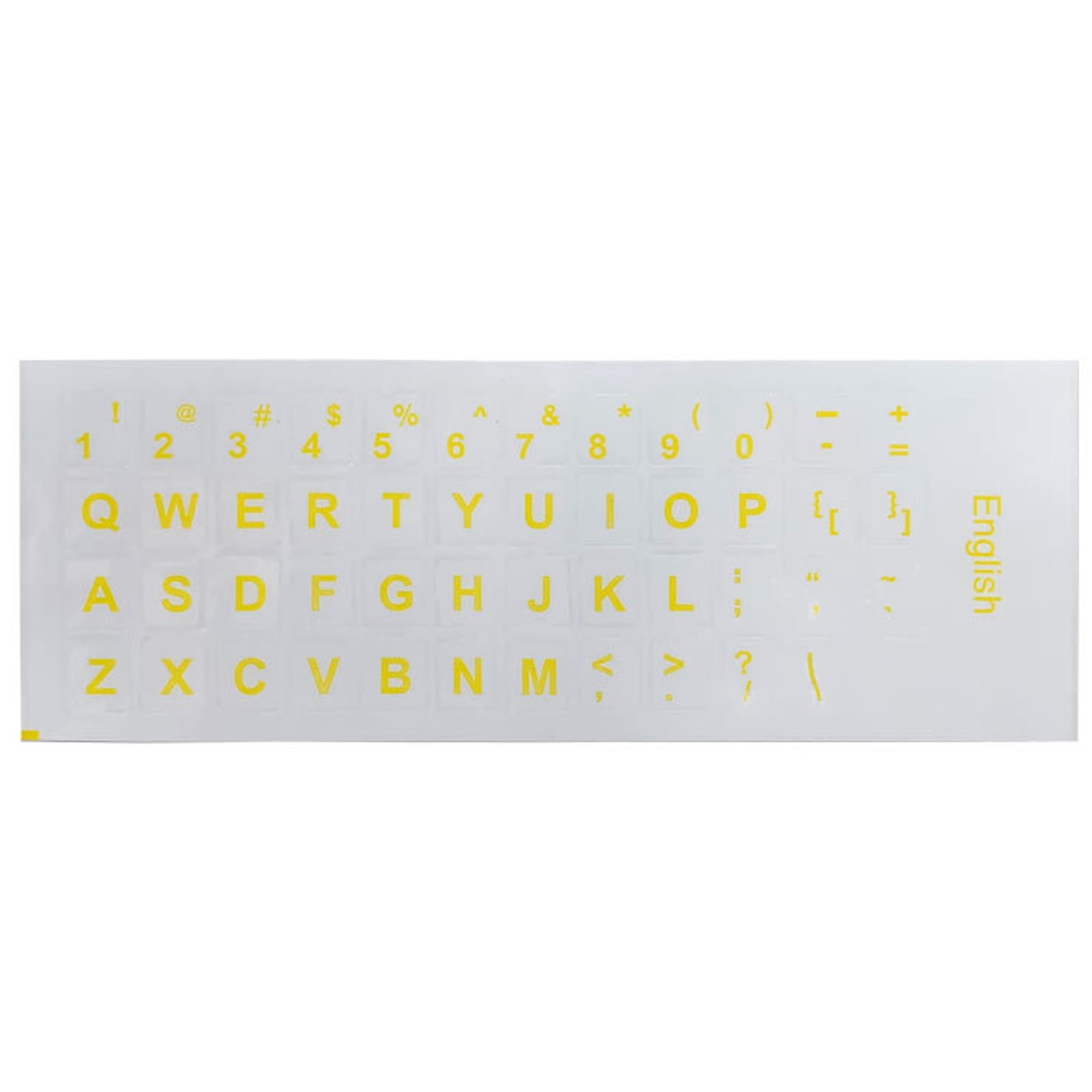 Replace Keyboard Sticker Letter Film English-letter Stickers for Tablet ...