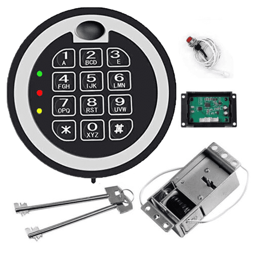 Replace Mesa MSL 500 Safe Lock Electronic Solenoid Lock With 2 Override ...