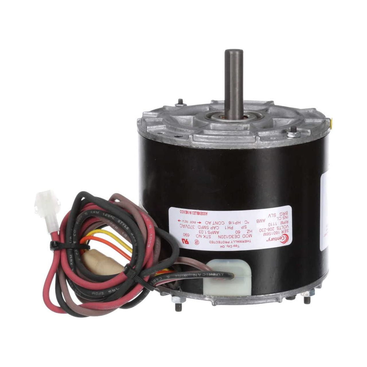 Replace Motor, 1/6 , 1110 rpm, TEAO - Walmart.com