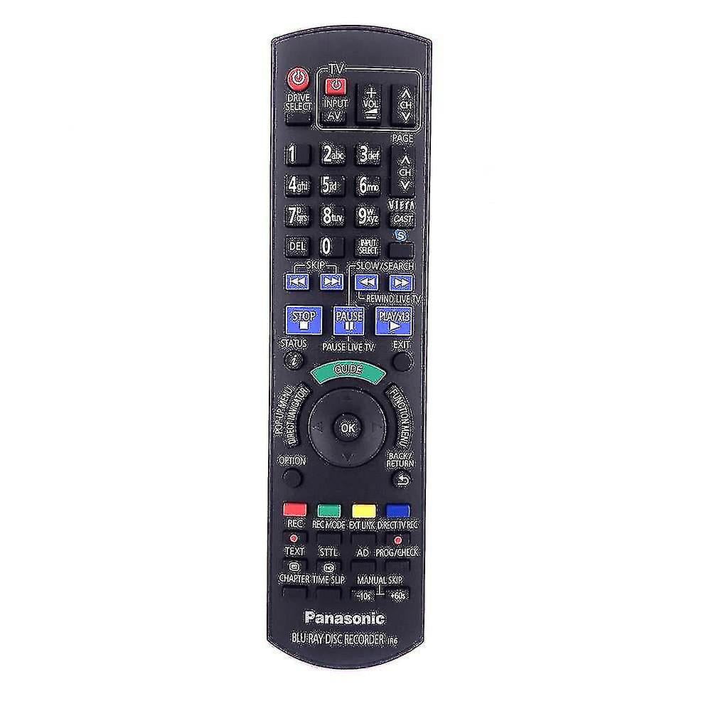 Replace N2qayb000614 For Panasonic Blu-ray Disc Recorder Ir6 Remote ...