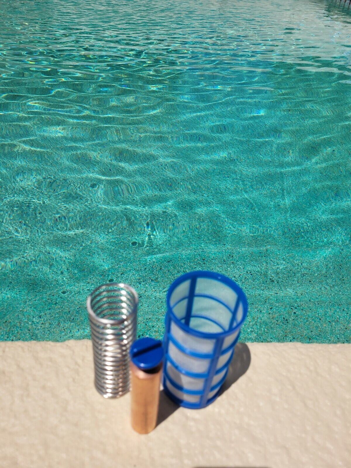 Replace One 450g Anode- 1 Basket-1 SS Spring 1 Wing Nut - Solar Pool ...