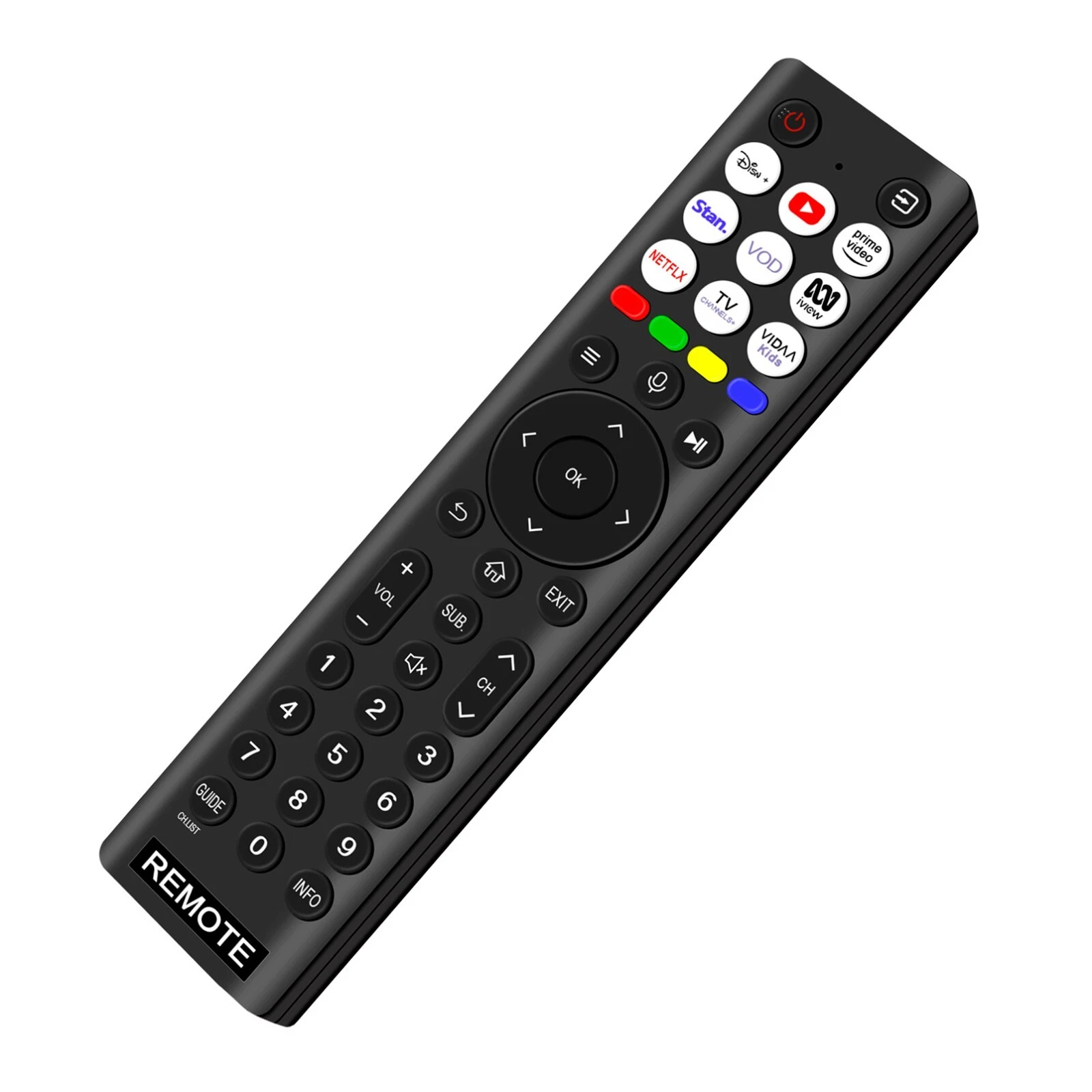 Replace Remote Control for Hisense TV 55A7KAU 43A7KAU 50A7KAU 85A7KAU ...