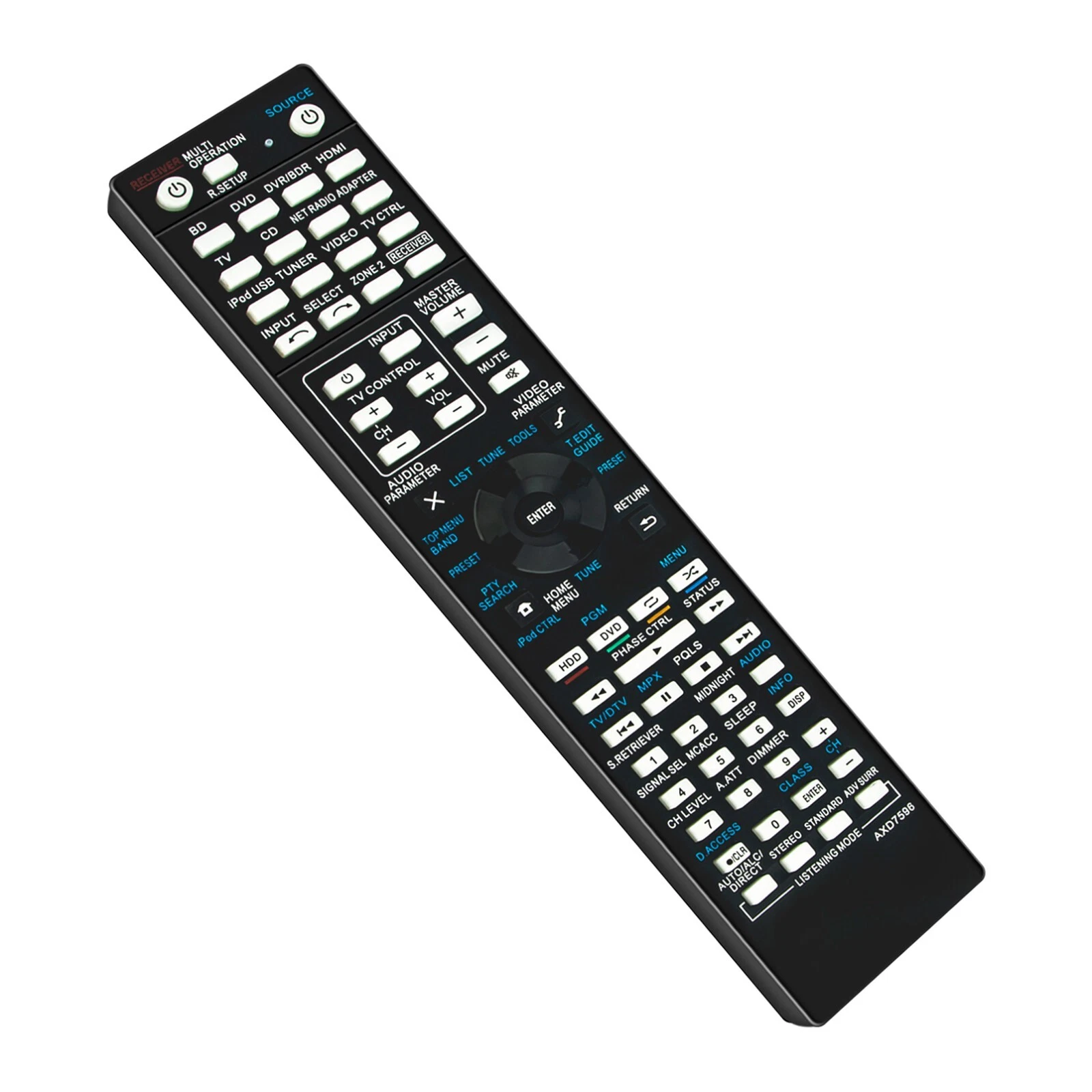 Replace Remote Control for Pioneer Elite VSX-1020-K VSX-1025 Stereo ...