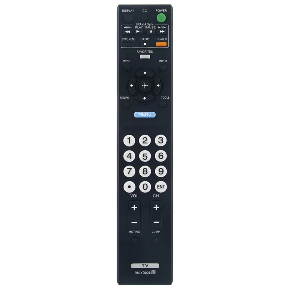 Replacement Remote Control Sony Bravia Tv