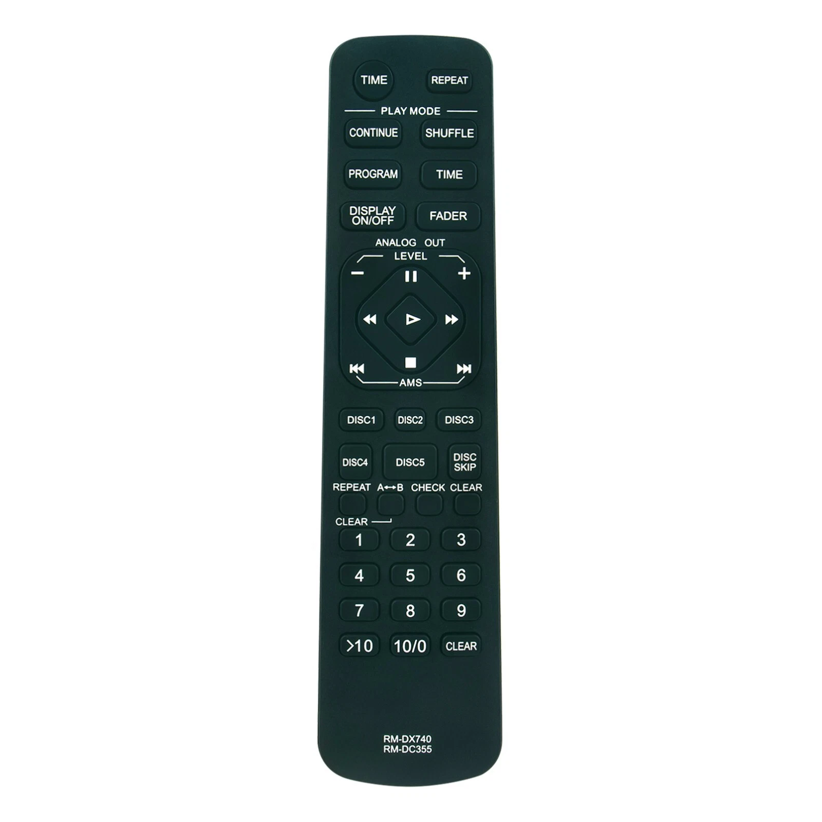 Replace Remote Control for Sony Compact Player CDP-CE335 CDP-CE375 CDP-CE345 RM-DC355 - Walmart.com