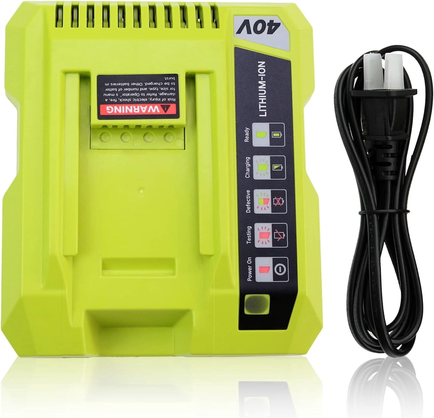 Replace for Ryobi OP40602VNM OP401 OP404 OP403 40V Charger Compatible ...
