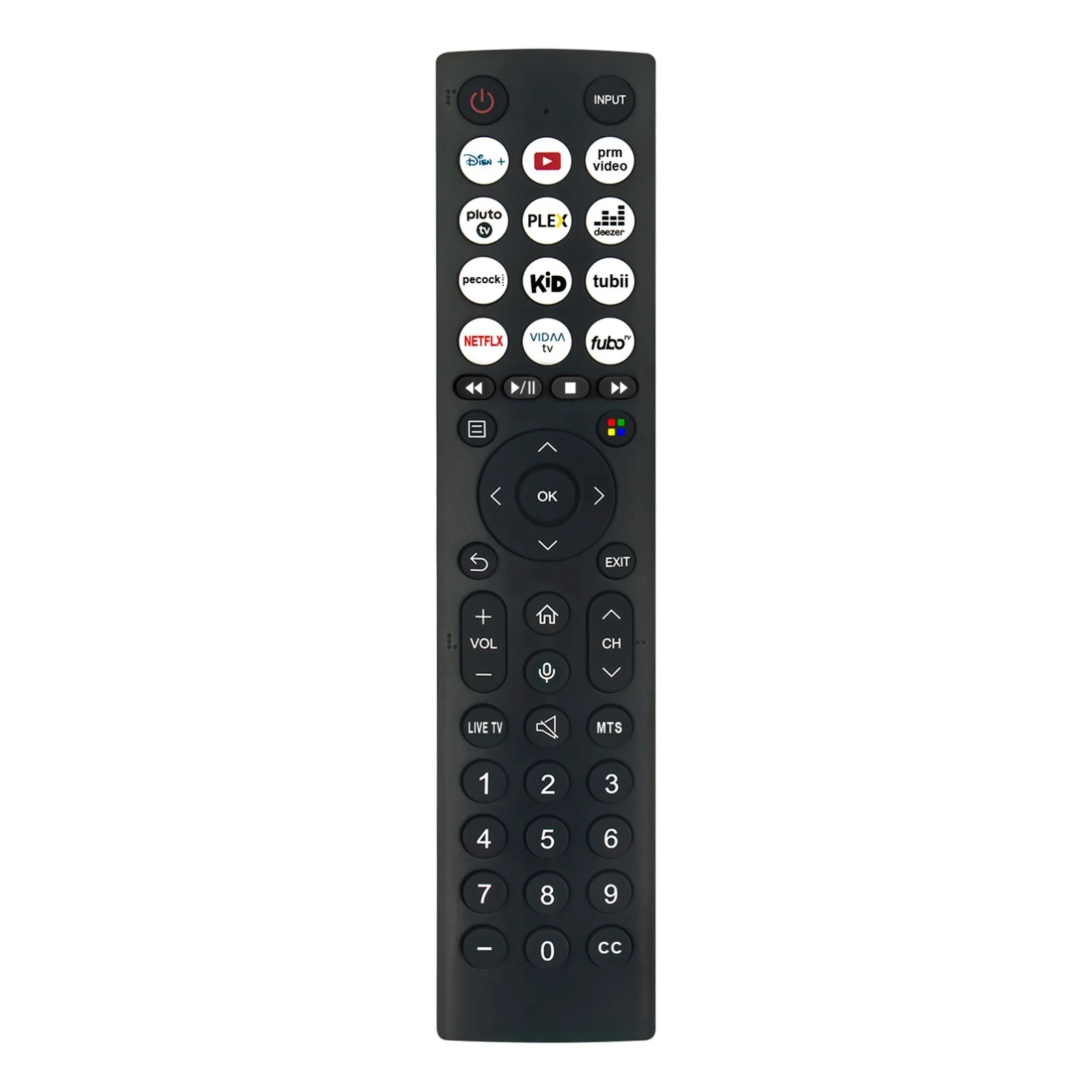 Replace Voice Remote Control for Hisense Vidaa TV 65A6GV 55A6GV 50A6GV ...