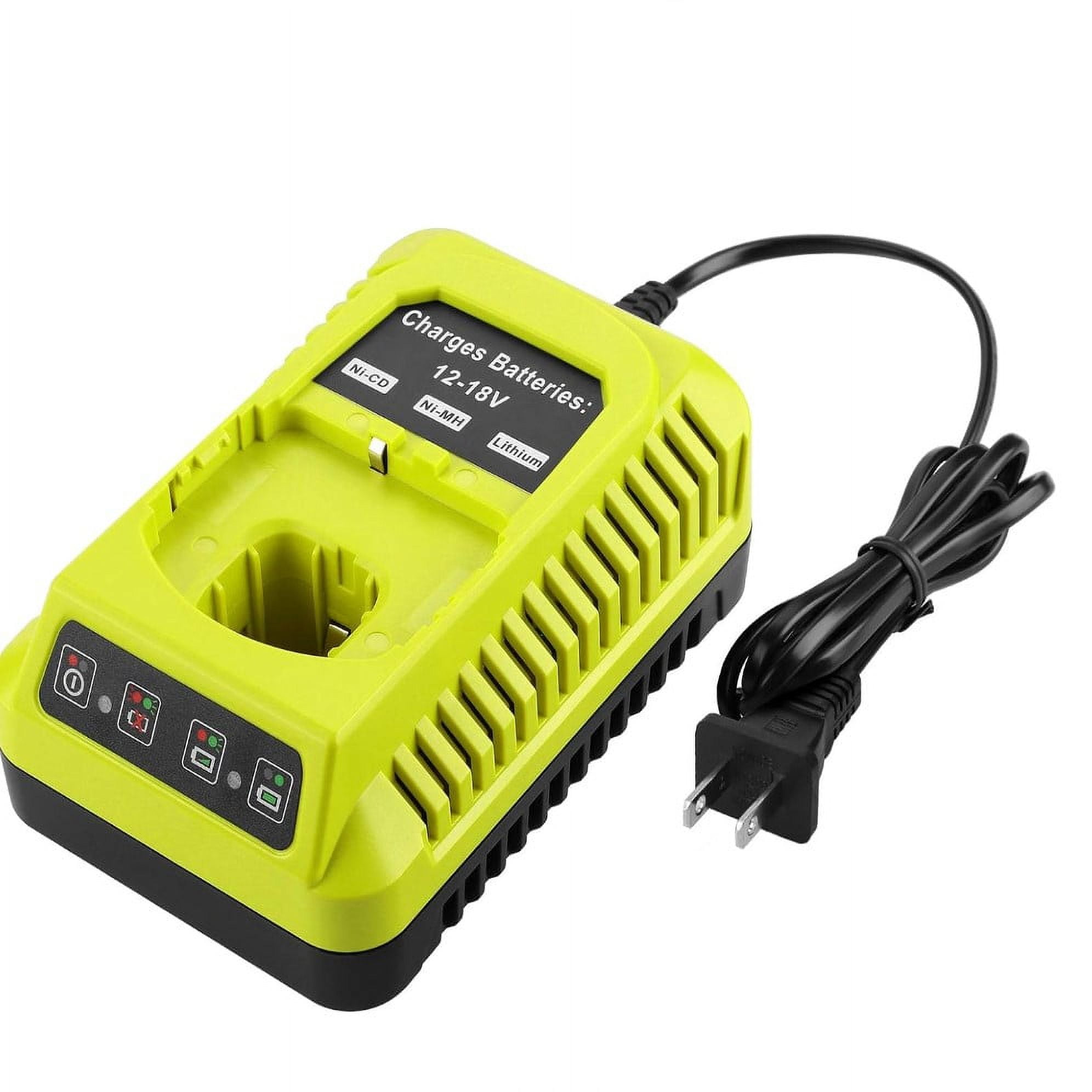Replace for Roybi P117B RBC327 12V-18V 3A Ni-CD/Li-ion Green Charger ...
