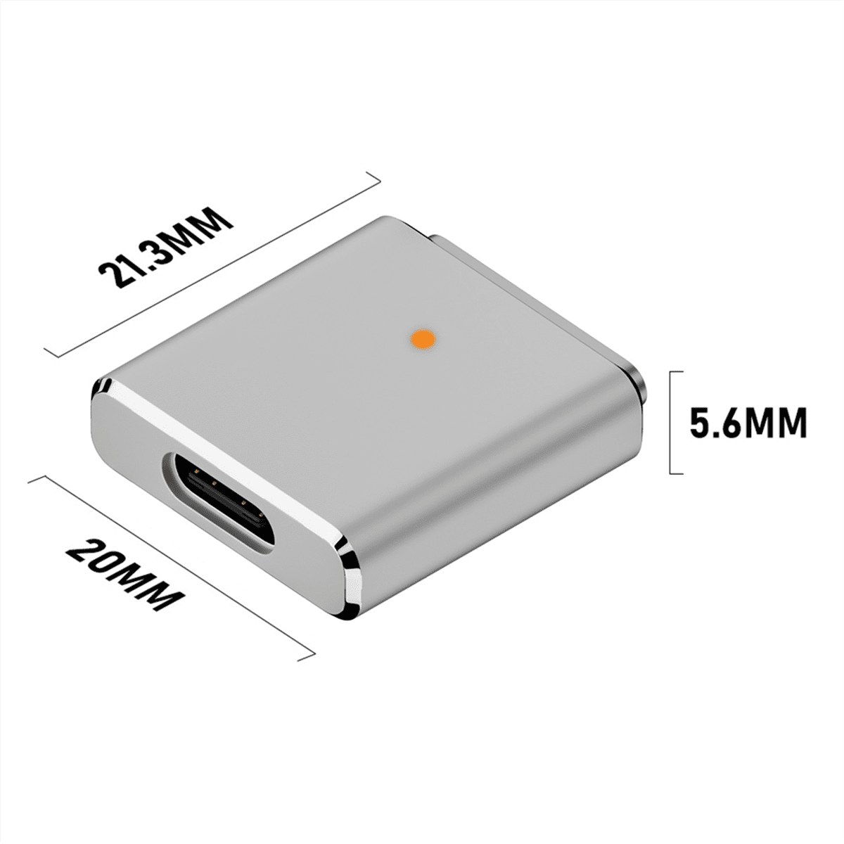 Replaceable for Magsafe3 Adapter Type-C Female to 5pin High Power ...
