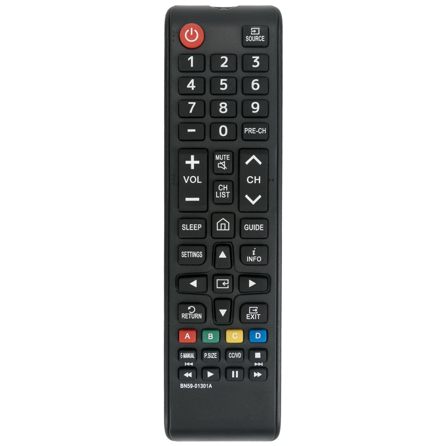 Replaced Remote BN59-01301A Fit for Samsung Smart Full HD TV UN55NU6900 ...