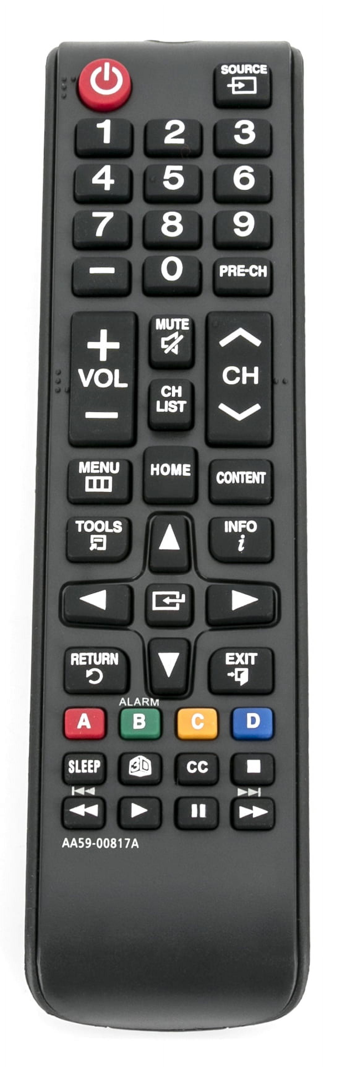 Replaced Remote Fit for Samsung LCD TV HG28NC690AF HG28ND460AF ...