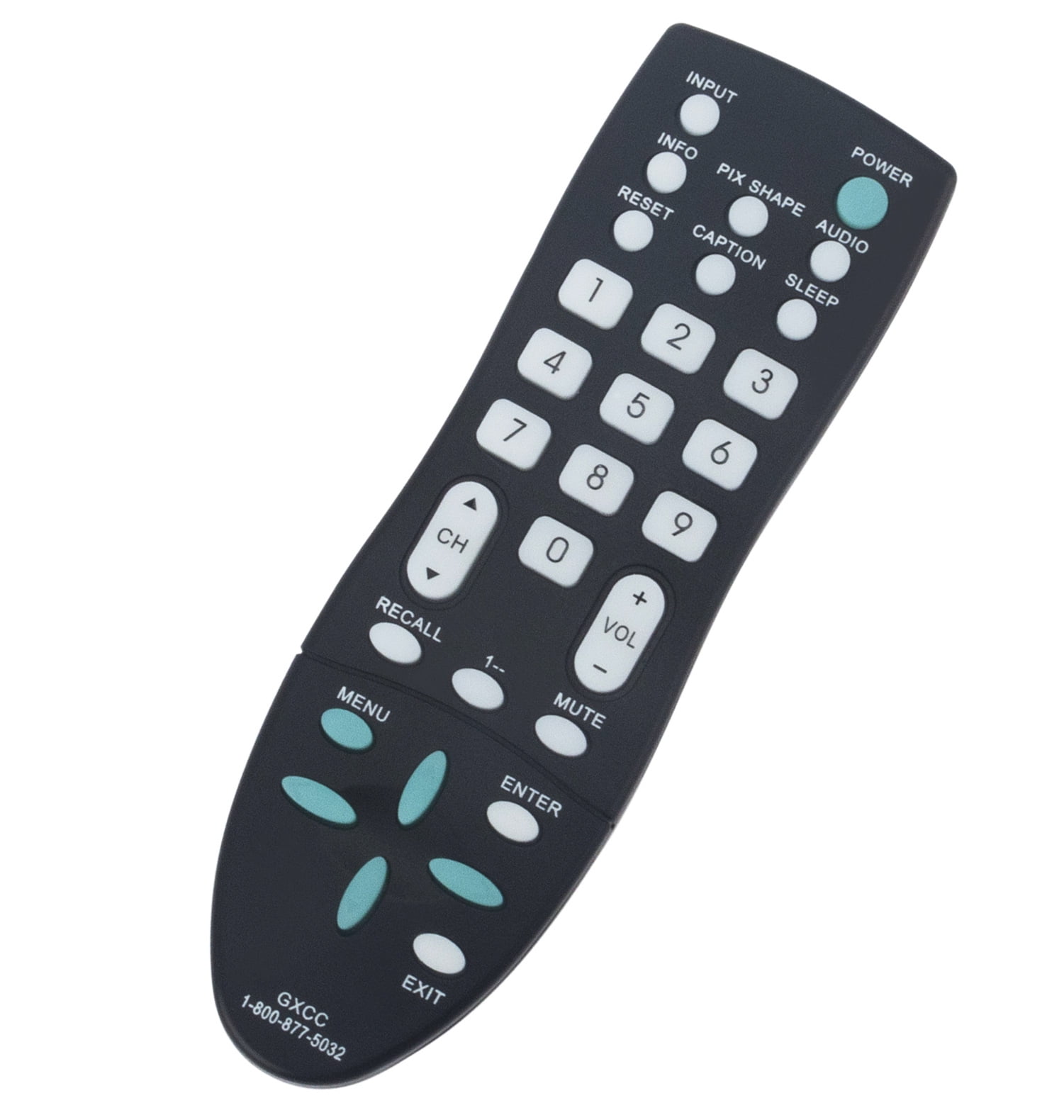 Allimity Replacement Remote GXCC for Sanyo LCD HDTV, Compatible Models ...