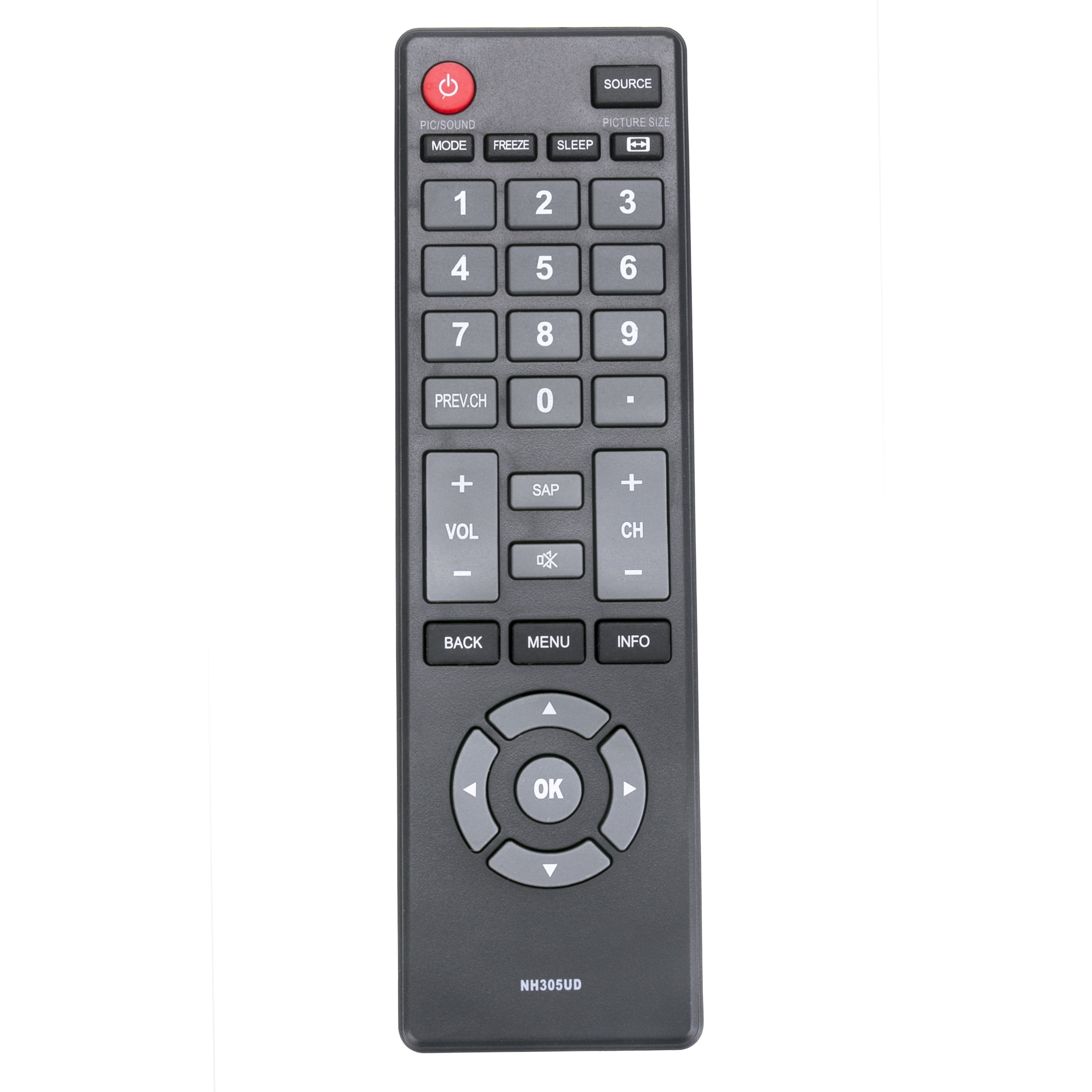 Replaced Remote NH305UD Fit for Emerson TV LC320EM3FA LF402EM6 ...