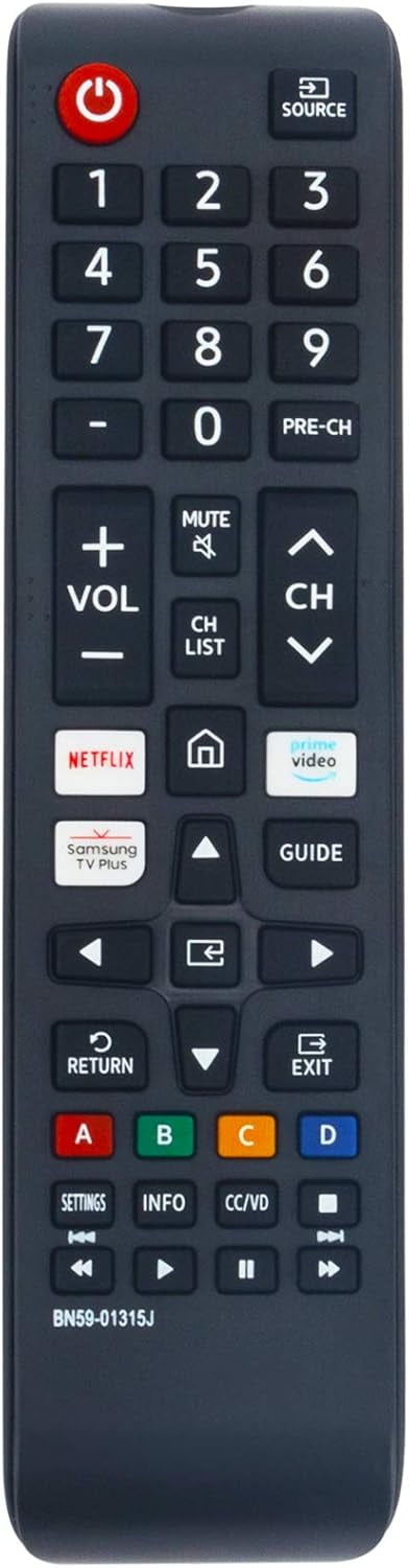 Xtrasaver Replacement Remote for Samsung TV, BN59-01315J Model, Netflix ...