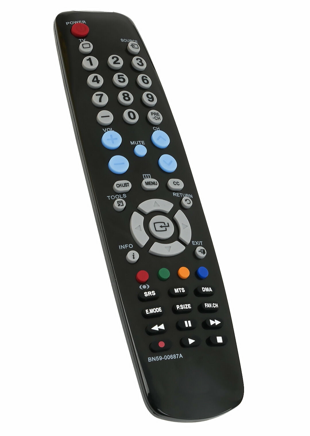 Replaced Samsung BN59-00687A Remote Control for Samsung TV for ...