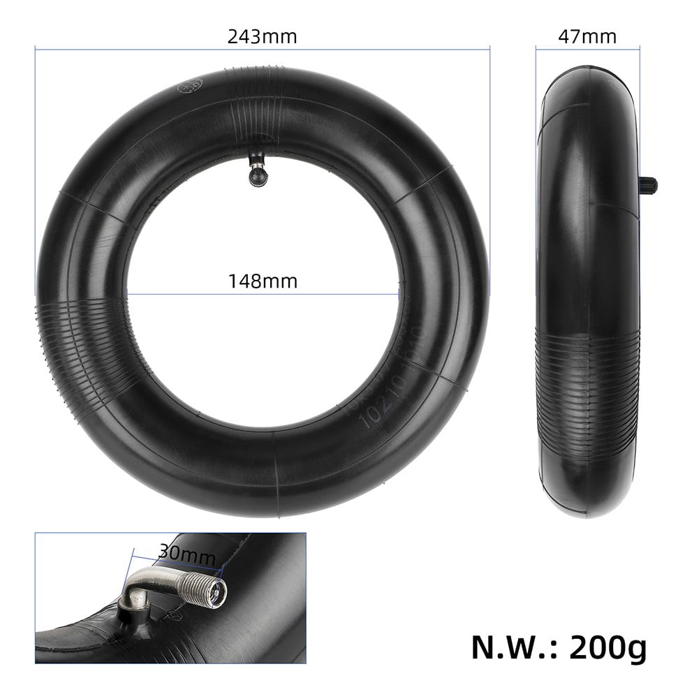 Replacement 10x3 Inner Tube For 255x80 Tire Heavy Duty Rubber ...