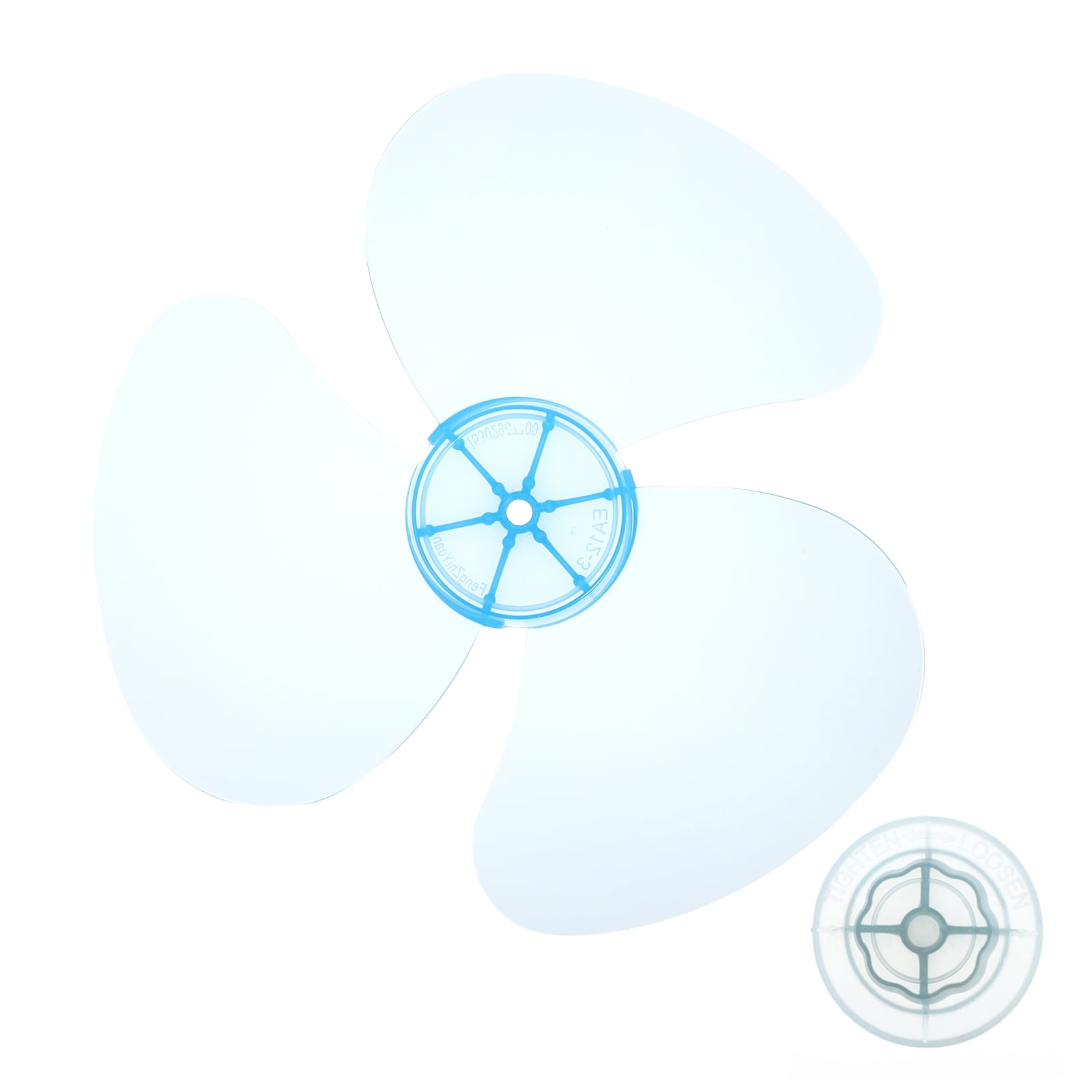 Replacement 12 Inch Electric Fan Transparent Blade Plastic Electric Fan ...