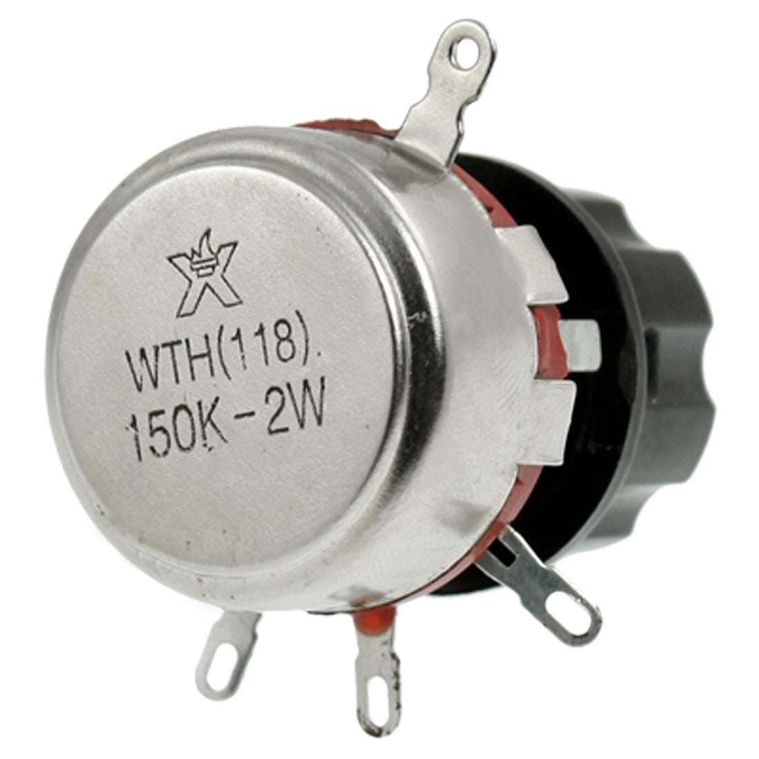 Replacement 150K Ohm 2W Electrical Rotary Wirewound Pots Potentiometer ...