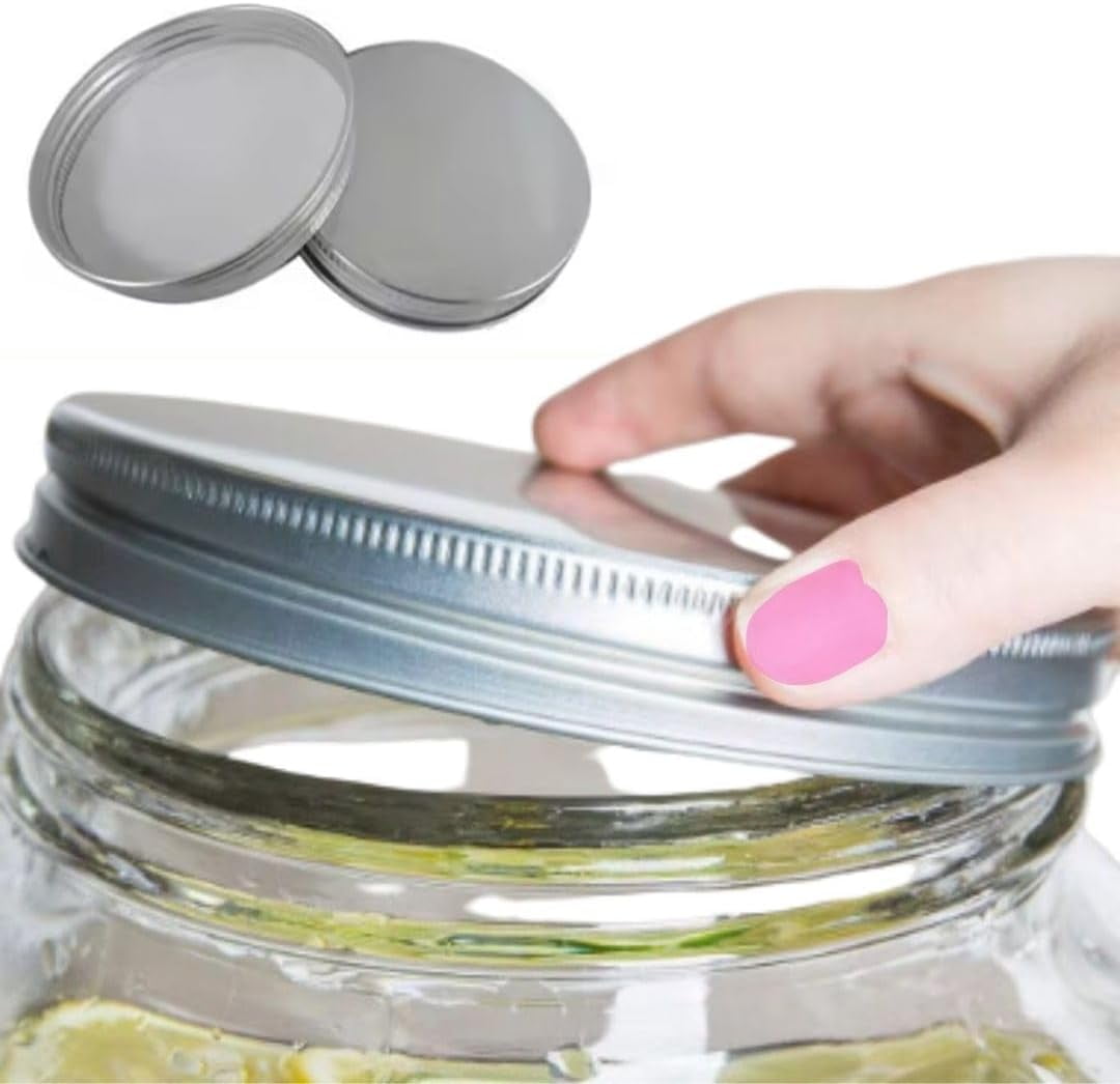 Replacement 2 Gallon Mason Jar Beverage Dispenser Lid, Beverage ...