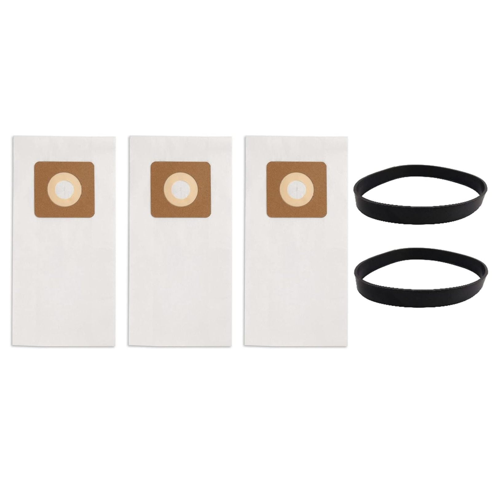 Replacement 3-Pack 32120 7 Upright Vacuum Bags With 2 Belts for ...