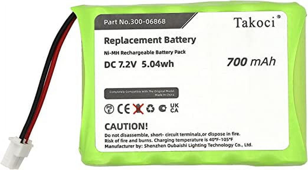 Replacement 300-06868 Battery for Honeywell WLTP100 ADT Wireless Home ...