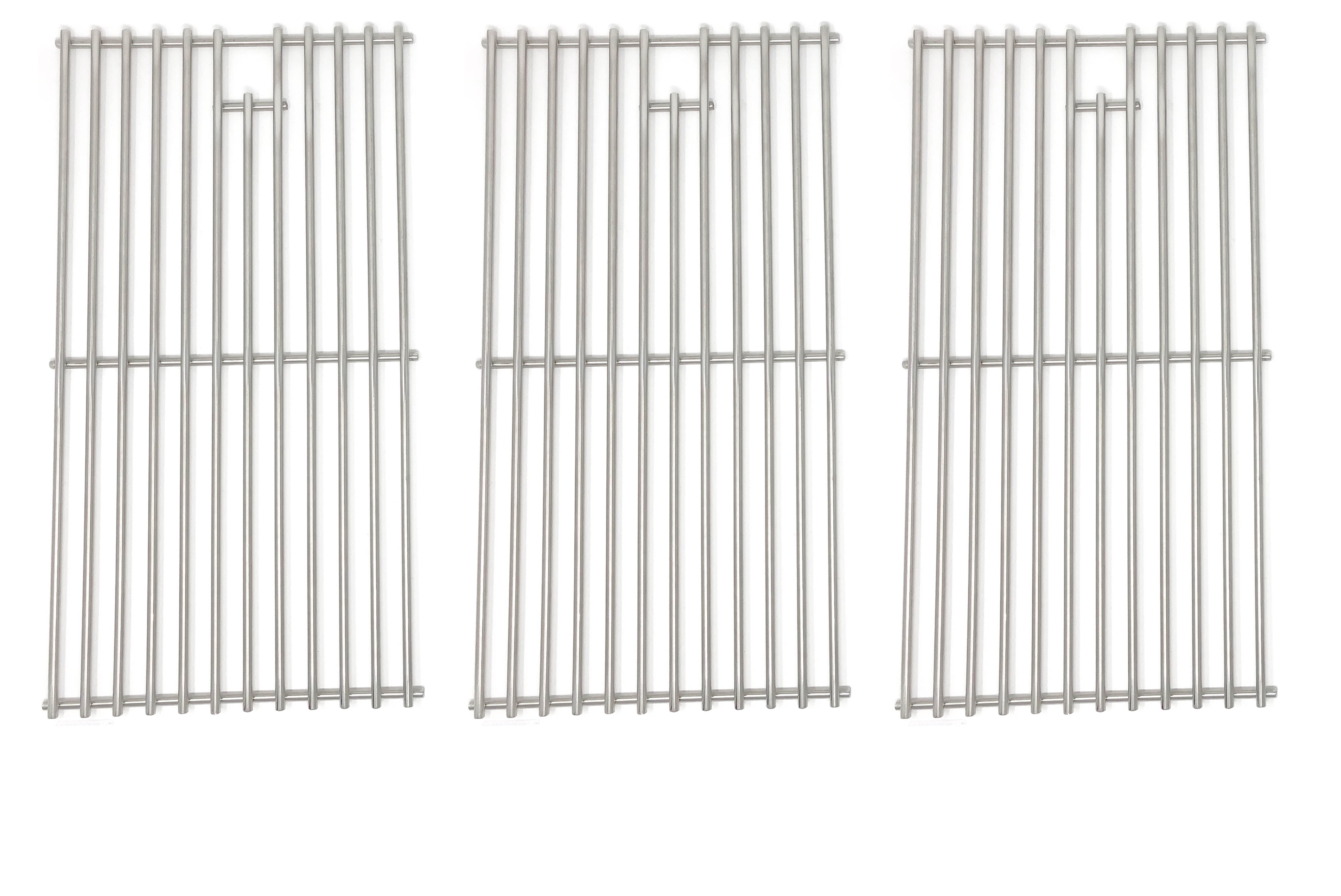 Replacement 304 Solid Stainless Steel Grill Grids & Racks for Charmglow ...