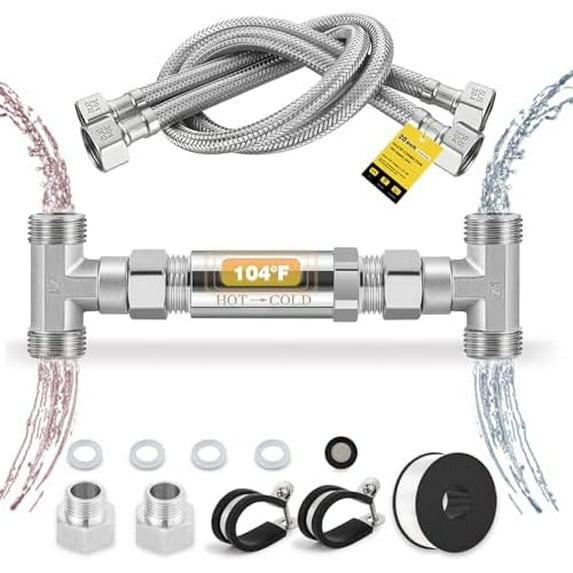 Replacement 304 Stainless Steel Sensor Valve Kit for Instant Hot Water ...