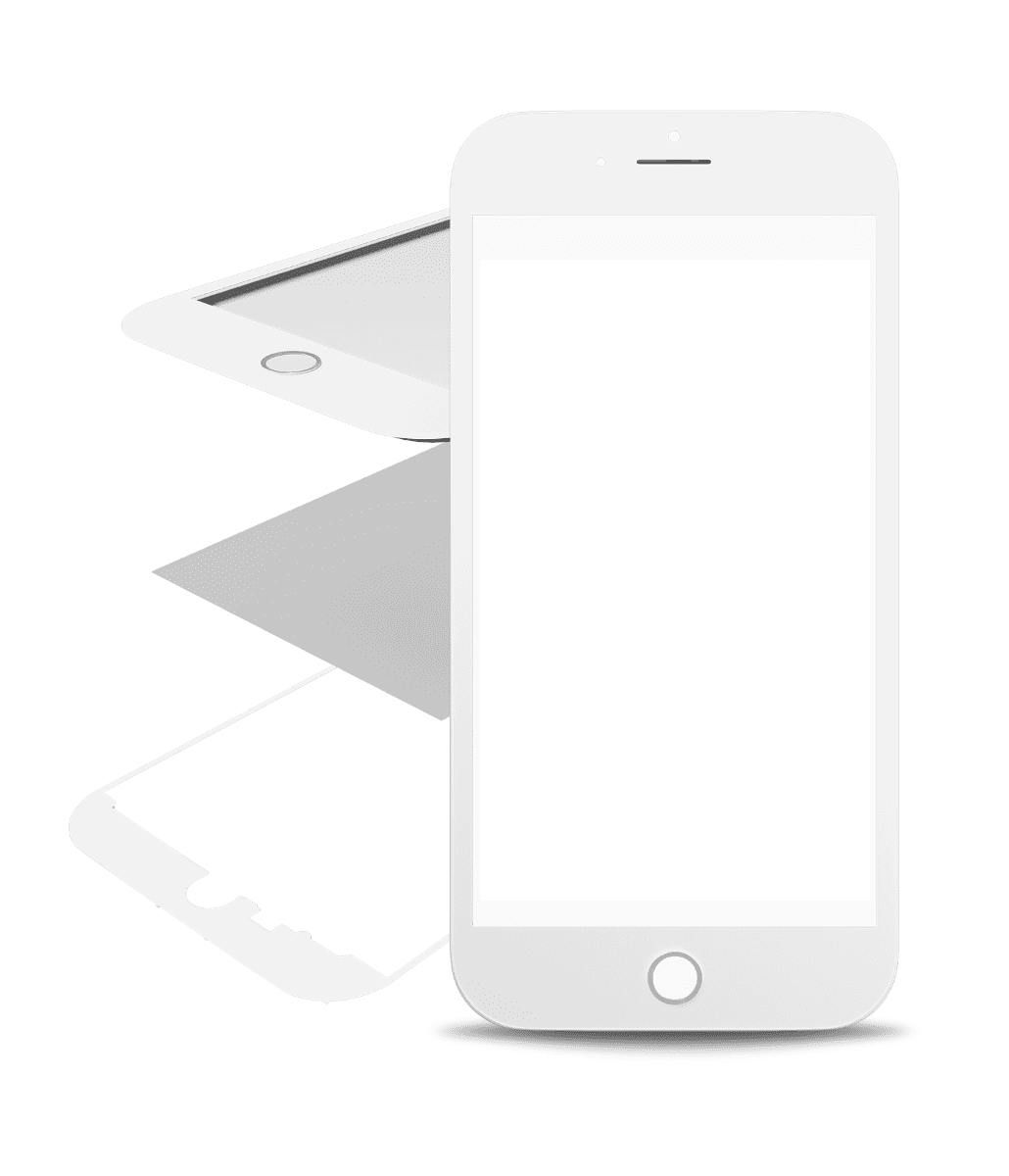 Replacement 3in1 (Front Glass + Frame + OCA Pre-Installed) Compatible ...