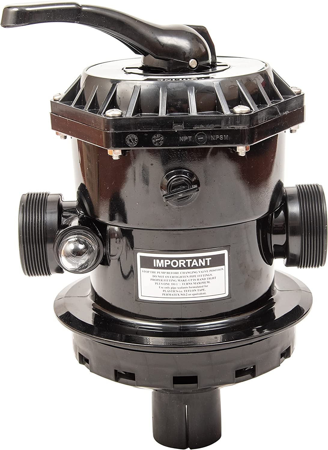 Replacement 6 Way Multi-Port Valve for Pooline Sand Filter Model 11400 ...