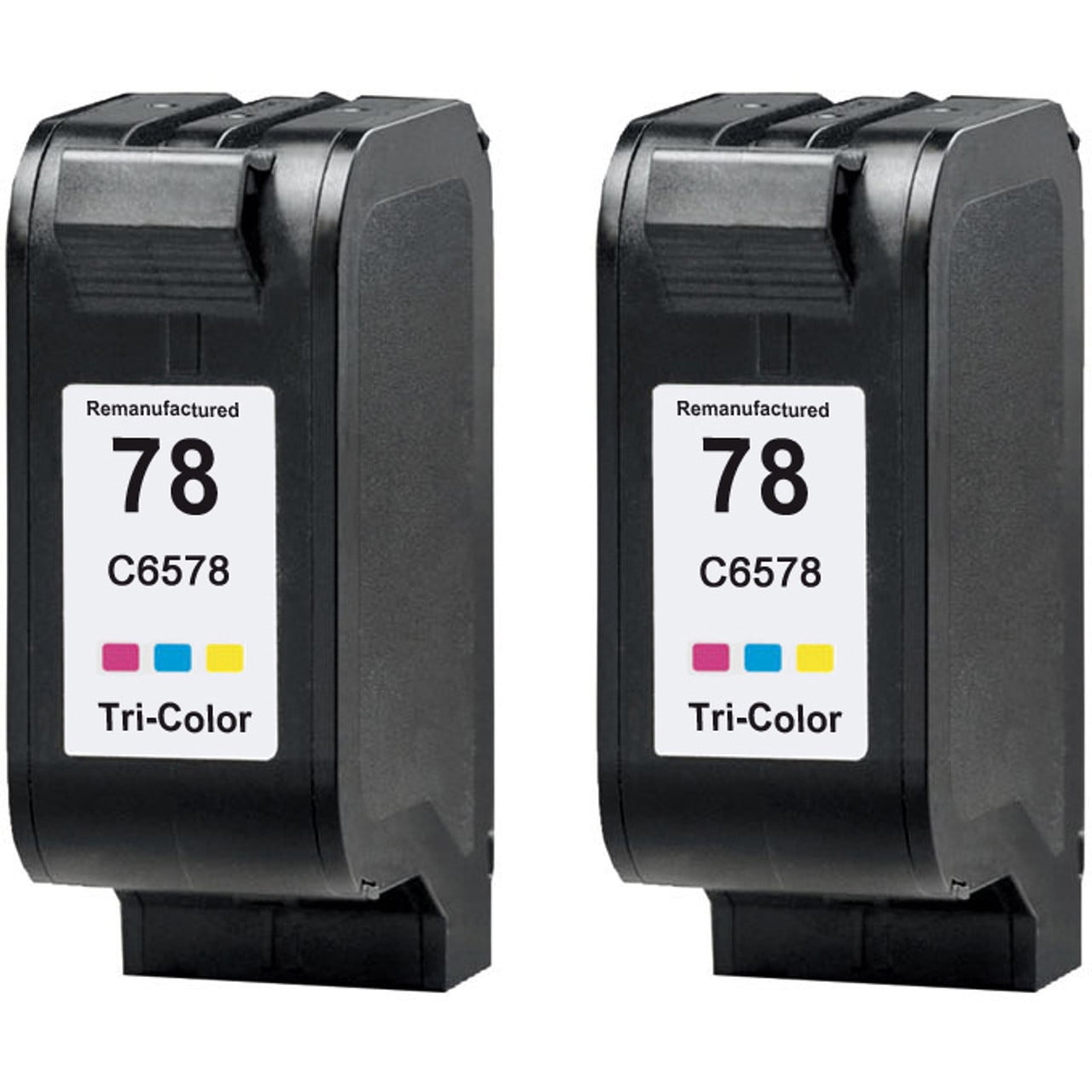 High Yield 78 Color Ink Cartridge (2 Pack) for HP PhotoSmart 1000, 1100 ...