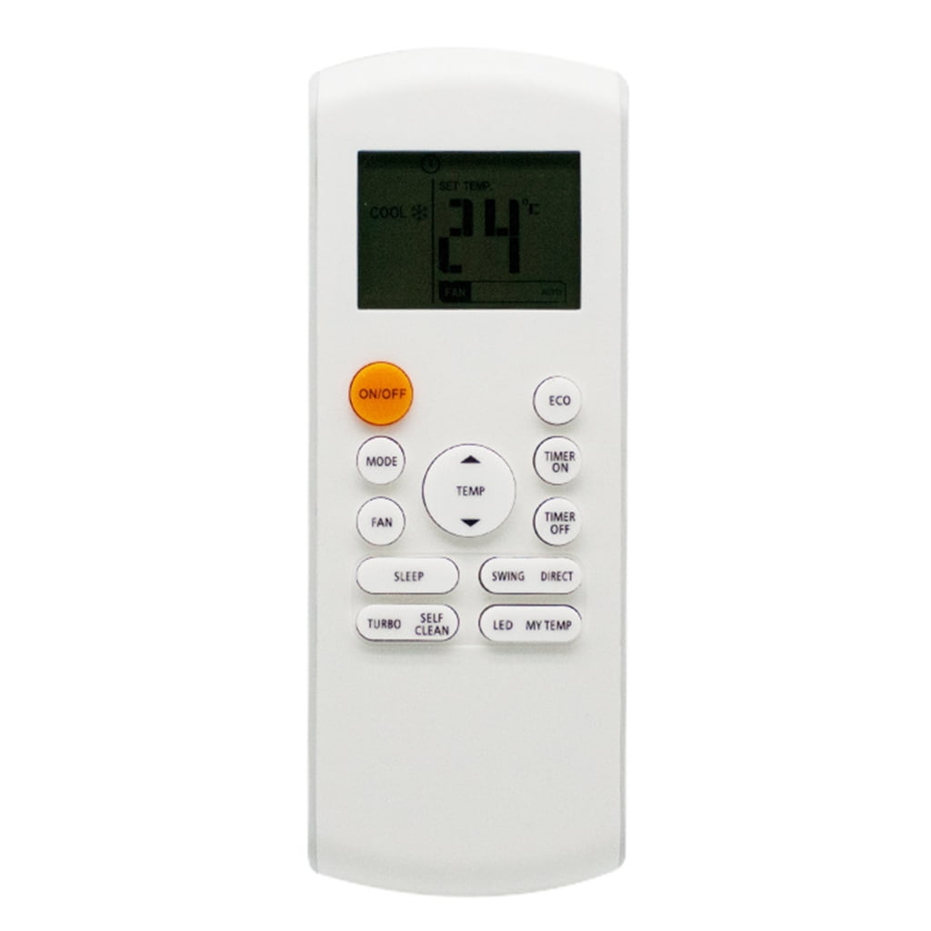Milue Replacement AC Remote Control, Compatible with Midea RG57A7/BGEF ...