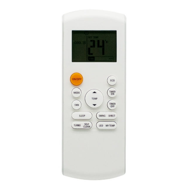 Replacement AC Remote Control for Midea General RG57A7/BGEF RG57A6 ...