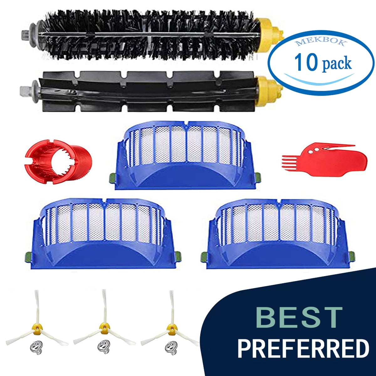 Replacement Kit for Roomba 600 Series: iRobot Vacuum Accessories, Hepa ...