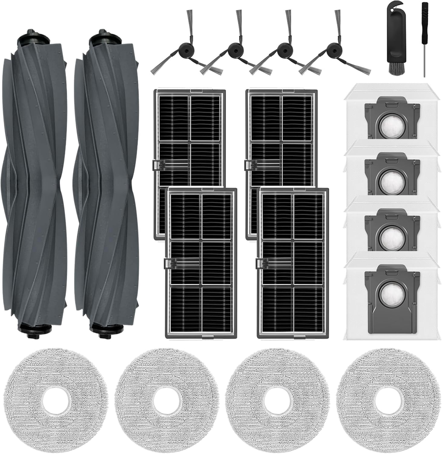 Replacement Accessories Set for MOVA P10 Pro Ultra Gen 2 P50 Pro Ultra ...