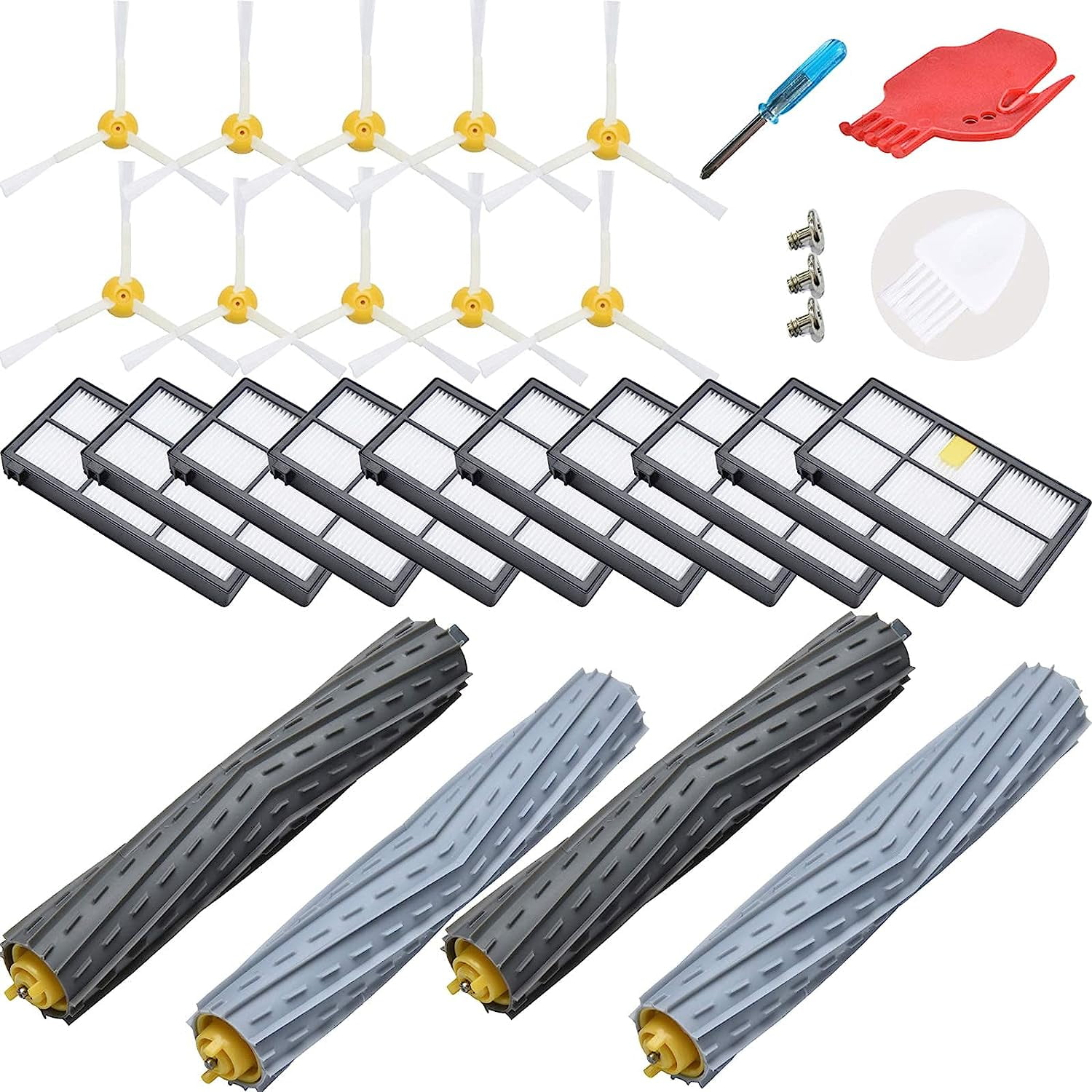 Alternative Parts Side Brush Vacuum Robot Kit for iRobot Roomba 850 860 ...
