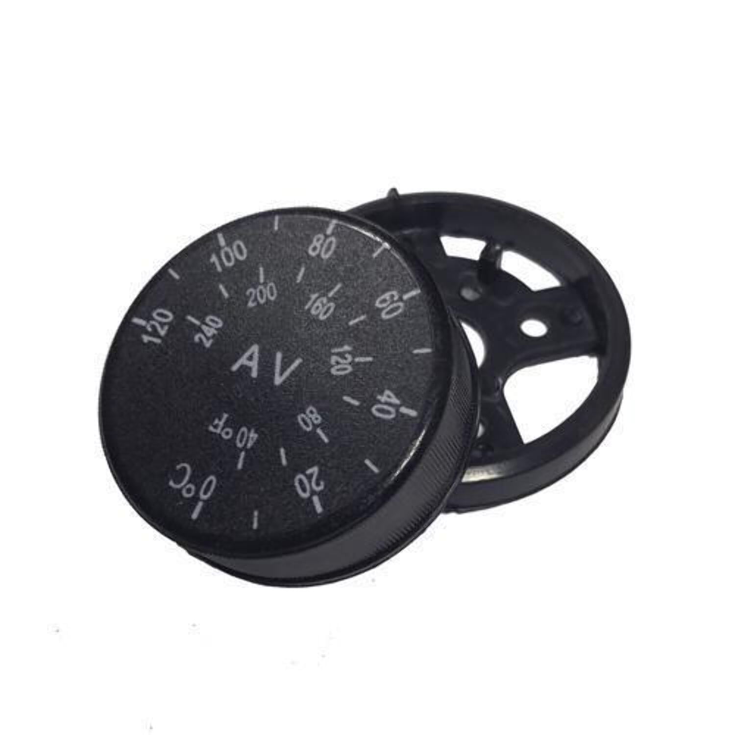 Replacement Adjustable Thermostat Turn-Dial & Mounting Disc Bracket ...