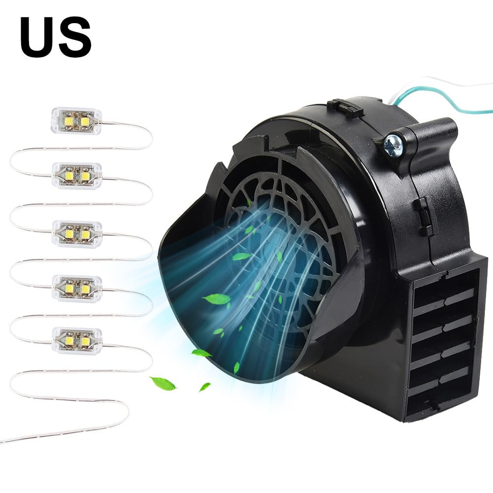 Replacement Air Blower For Inflatables,With 12V/0.5A Adapter And 5 Led ...