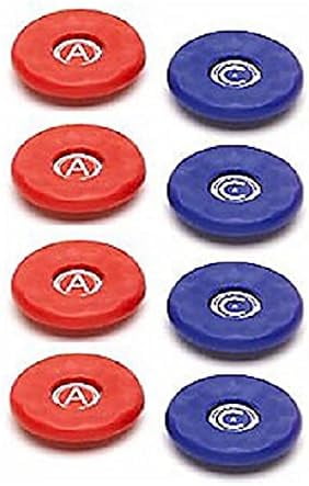 Replacement American Large Table Shuffleboard Puck Weight Top Caps- Set ...