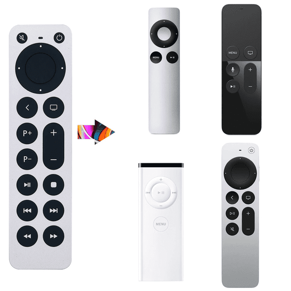 Apple Siri Remote 3rd Generation, Precise Control, Touch Clickpad, USB ...