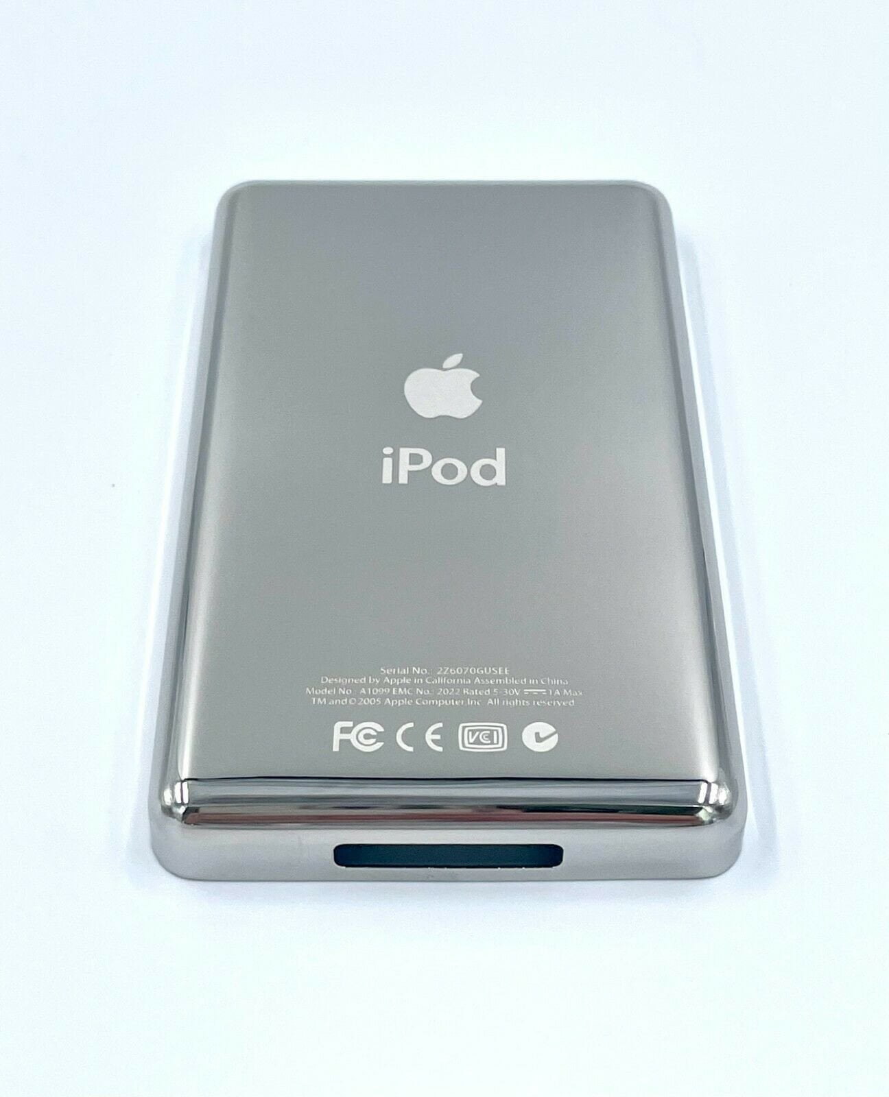 Replacement Back Housing for iPod Classic 4th / Photo Blank Silver ...