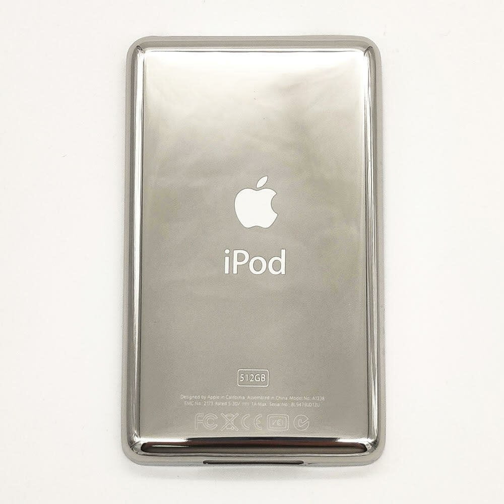 Replacement Back Plate Apple iPod Classic 6th 7th Housing Rear Thin ...