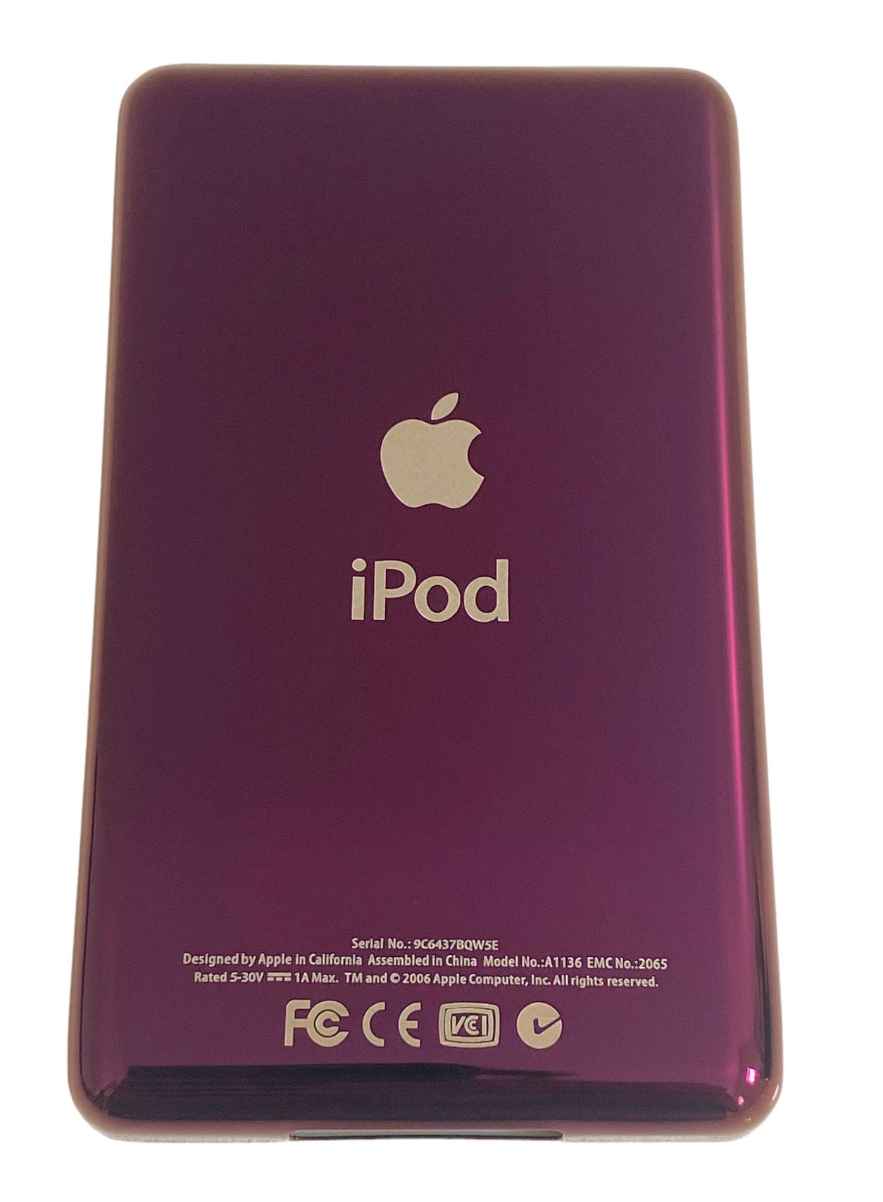 Replacement Back Plate Apple iPod Classic 6th 7th Housing Rear Thin ...