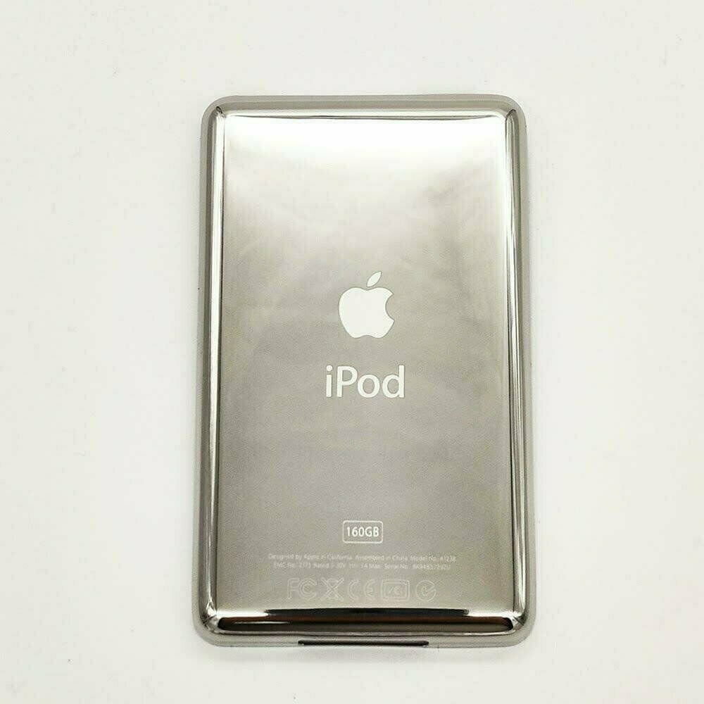 Replacement Back Plate Apple iPod Classic 6th Gen Housing Rear Thick ...