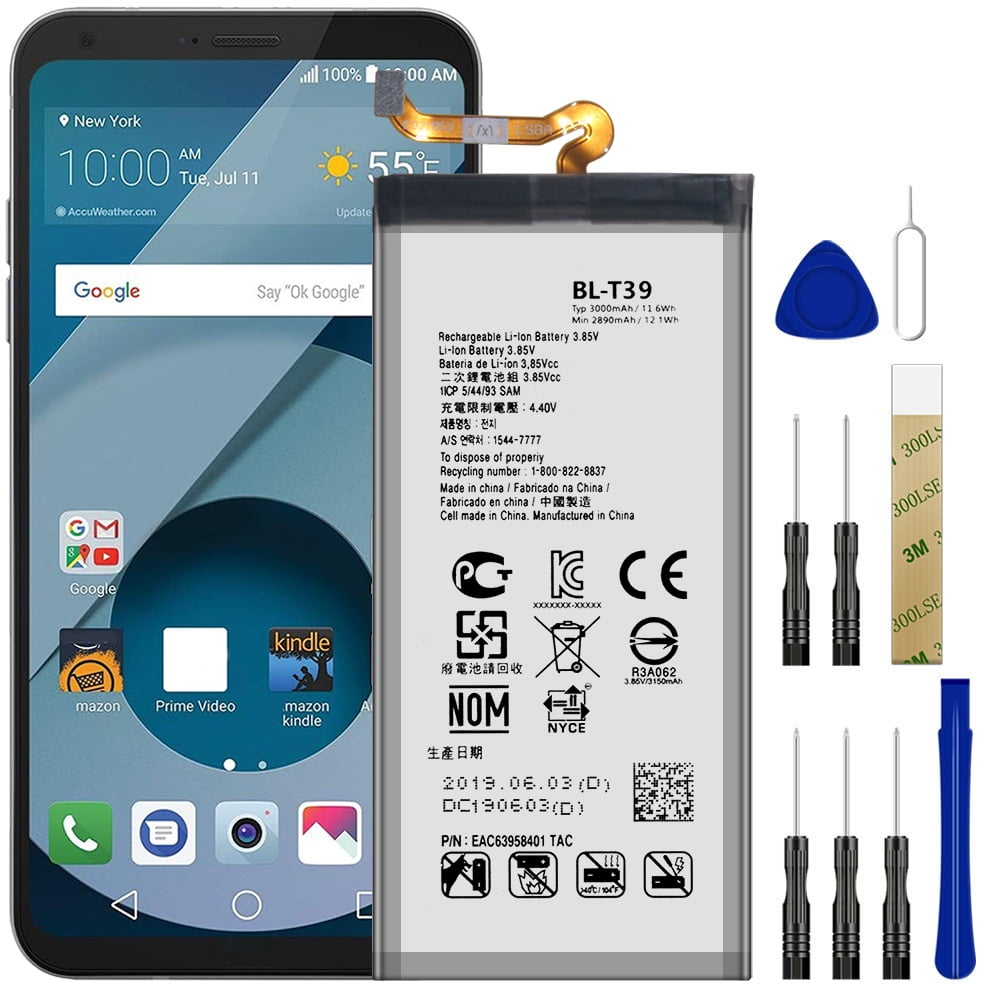 Replacement Battery BL-T39 For AT&T LG Prime 2 LM-X320AA Tool - Walmart.com