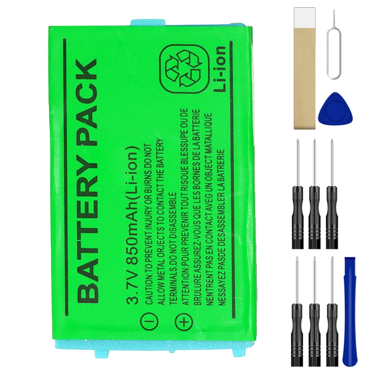 Replacement Battery BT-GH188 For Nintendo Game Boy Advance SP Console ...