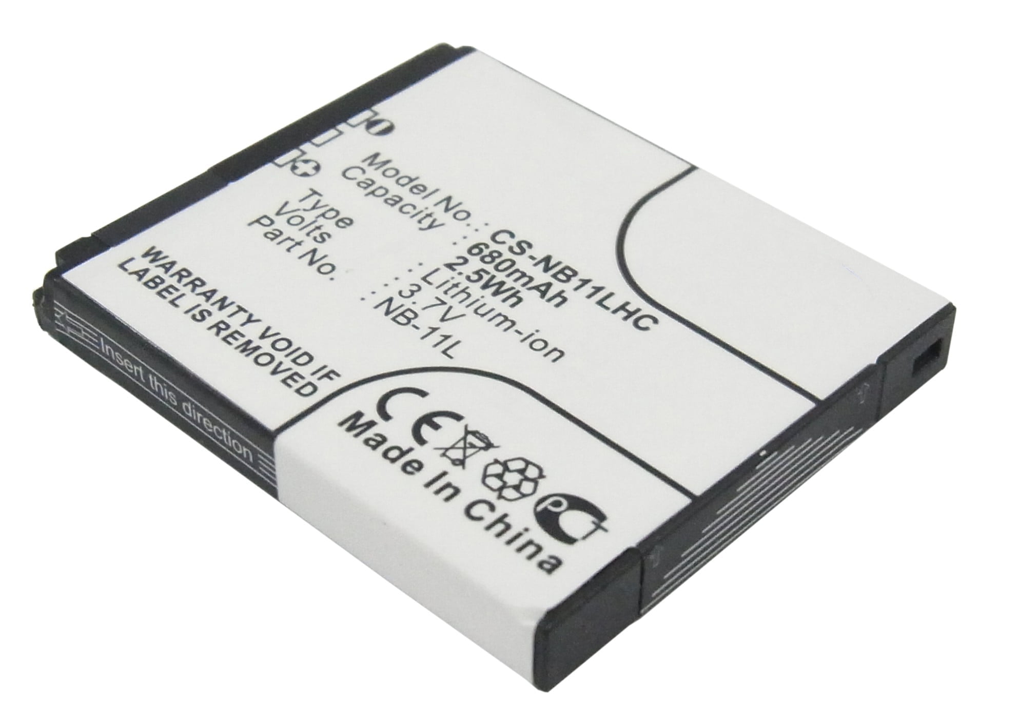 Replacement Battery for Canon Powershot Elph 110 HS,PowerShot ELPH 115 ...