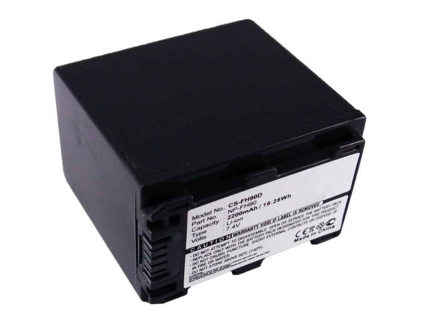 Replacement Battery for DCR-HC53E,DCR-HC62,DCR-HC62E,DCR-HC65,DCR-HC85 ...